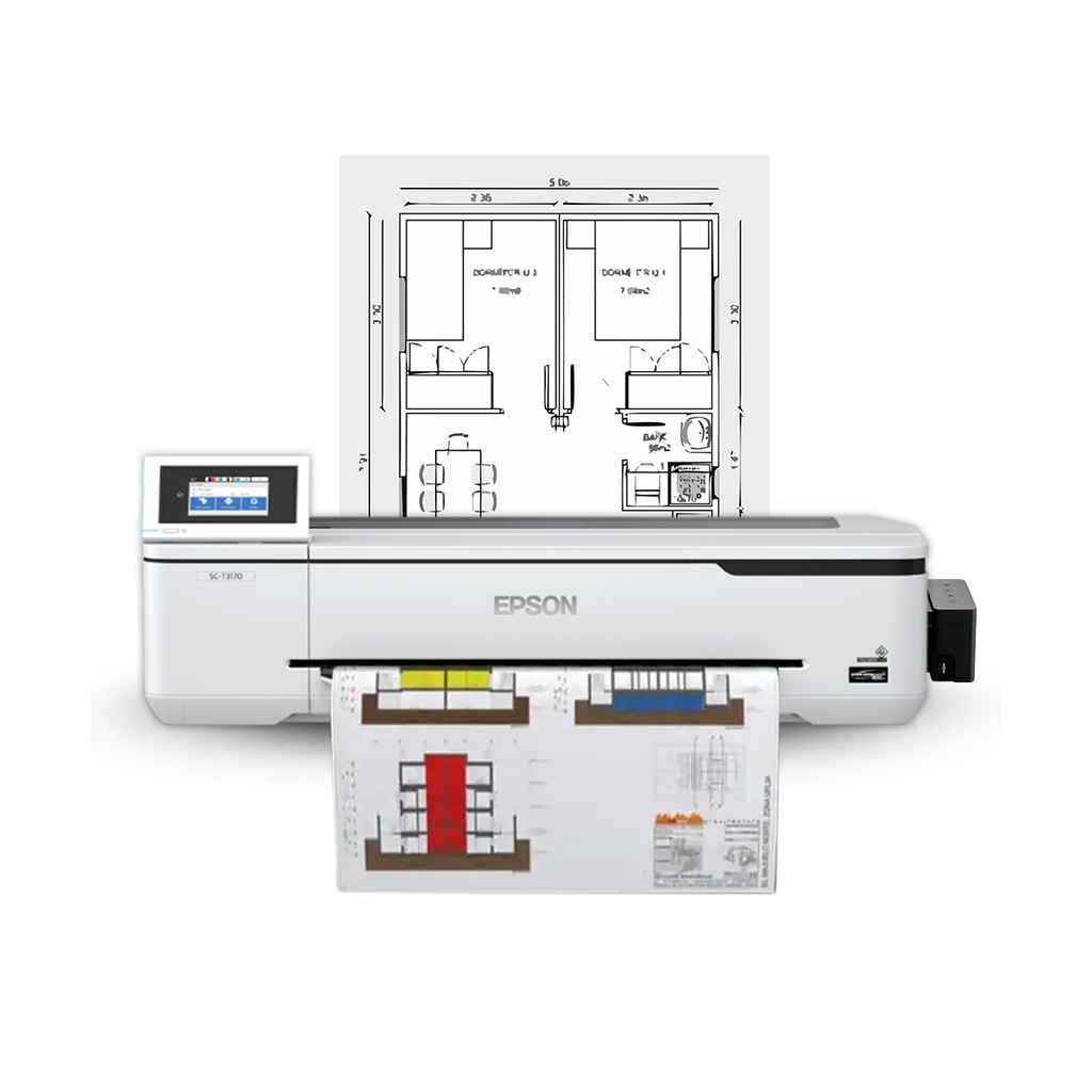 Plotter Epson SureColor T3170 24" Sistema Continuo para Arquitectura ...
